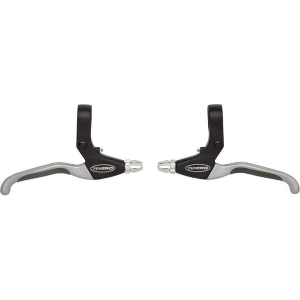 Tektro CL530-RS Linear Pull Brake Levers Black/Silver - Walmart.com