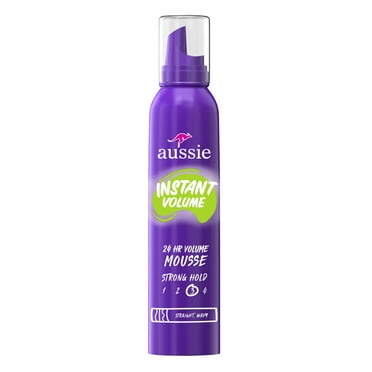 Aussie Aussome Volume Styling Hair Mousse 6 Oz - Lightweight Volumizing ...