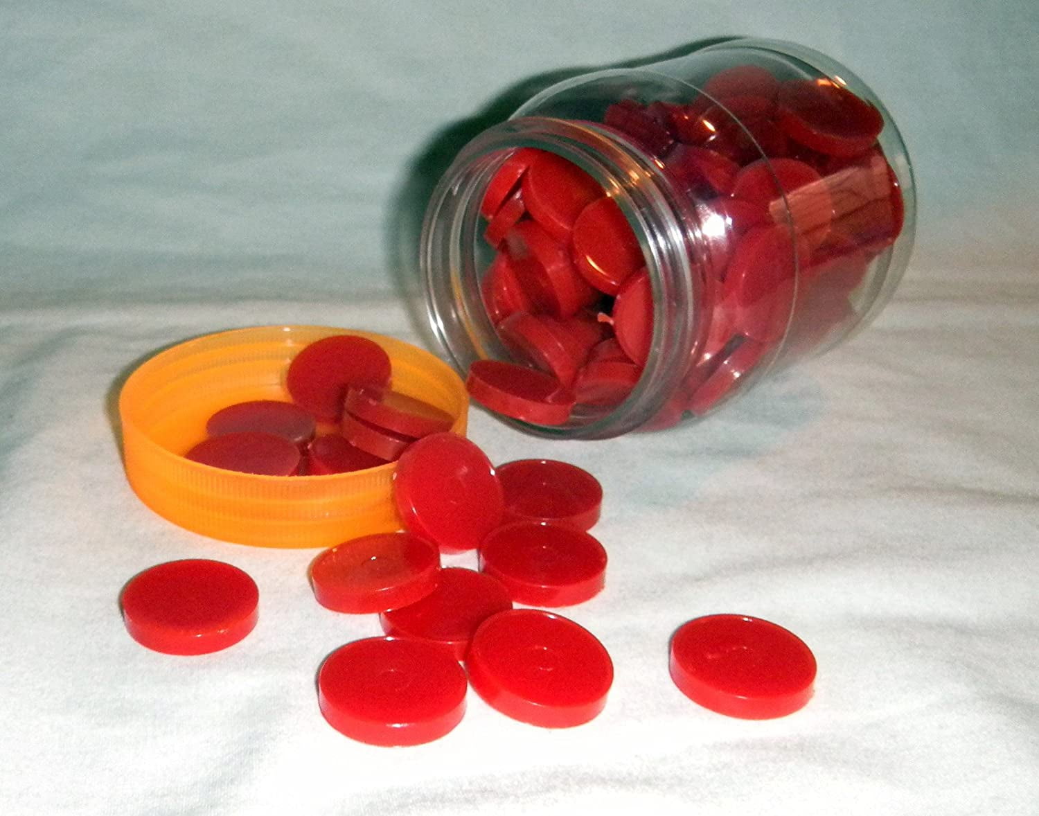 Bingo Board Game Plastic Chips Tokens 100 Count - Walmart.com