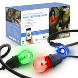 Feit Electric S14 4-Pin Color Changing LED String Light for Indoor ...