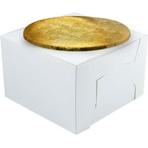 Cake Supplies on Sale Combo Box Set 12” x 12” x 6” White Cake Box with ...