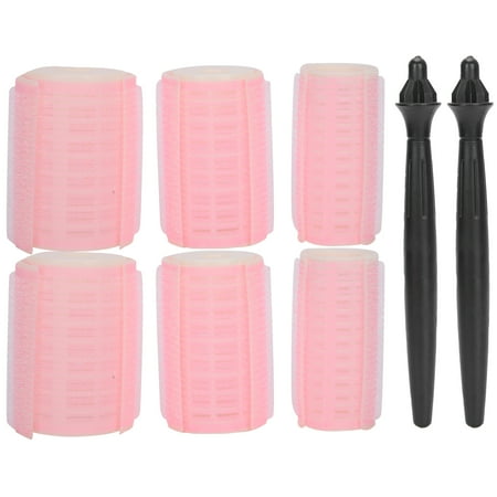 Herwey Hair Rollers Set Self‑Adhesive Fringe Bang Curler Plastic ...