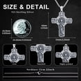 Coachuhhar St Jude Necklace 925 Sterling Silver San Judas Tadeo Cross ...