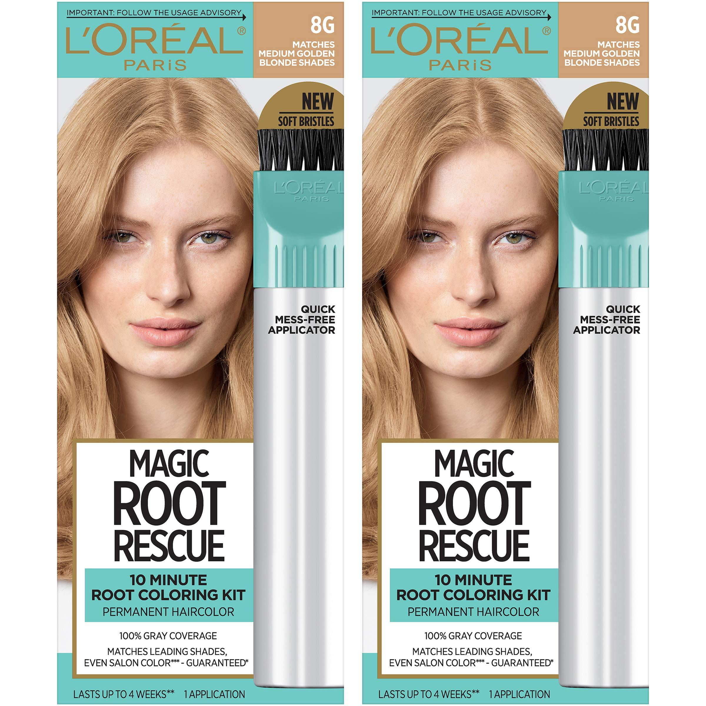L'Oreal Paris Magic Root Rescue 10 Minute Root Hair Coloring Kit ...