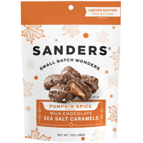 Sanders Specialty Gourmet Dark Chocolate Covered Sea Salt Caramels ...