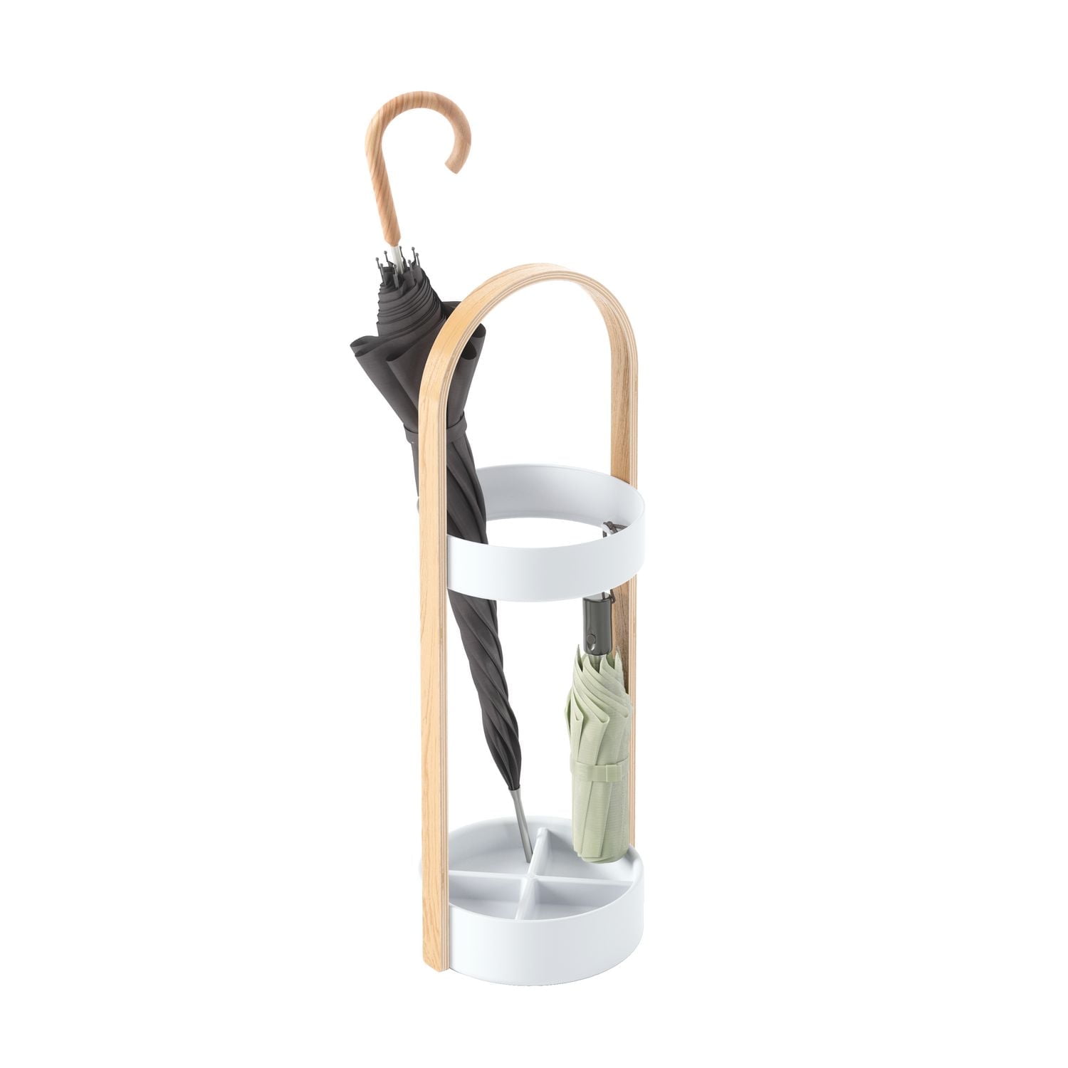 Click here for Umbra Bellwood Umbrella Stand White/Natural prices