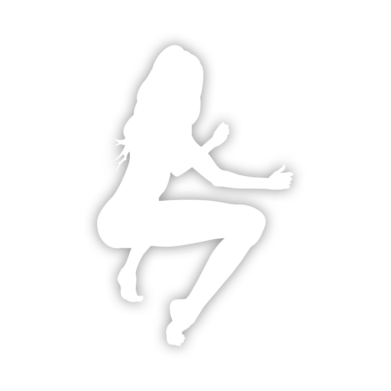 Sexy Stripper Girl Sticker Decal Die Cut Self Adhesive Vinyl