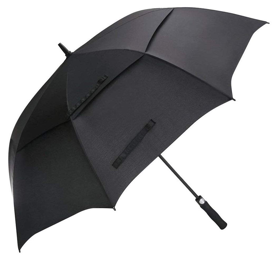 ARDECO 62" Automatic Open Golf Umbrella UV Sun Protection Extra Large ...
