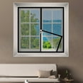 Magnetic Window Screen Replacement Adjustable Mesh Screen with Magnets ...