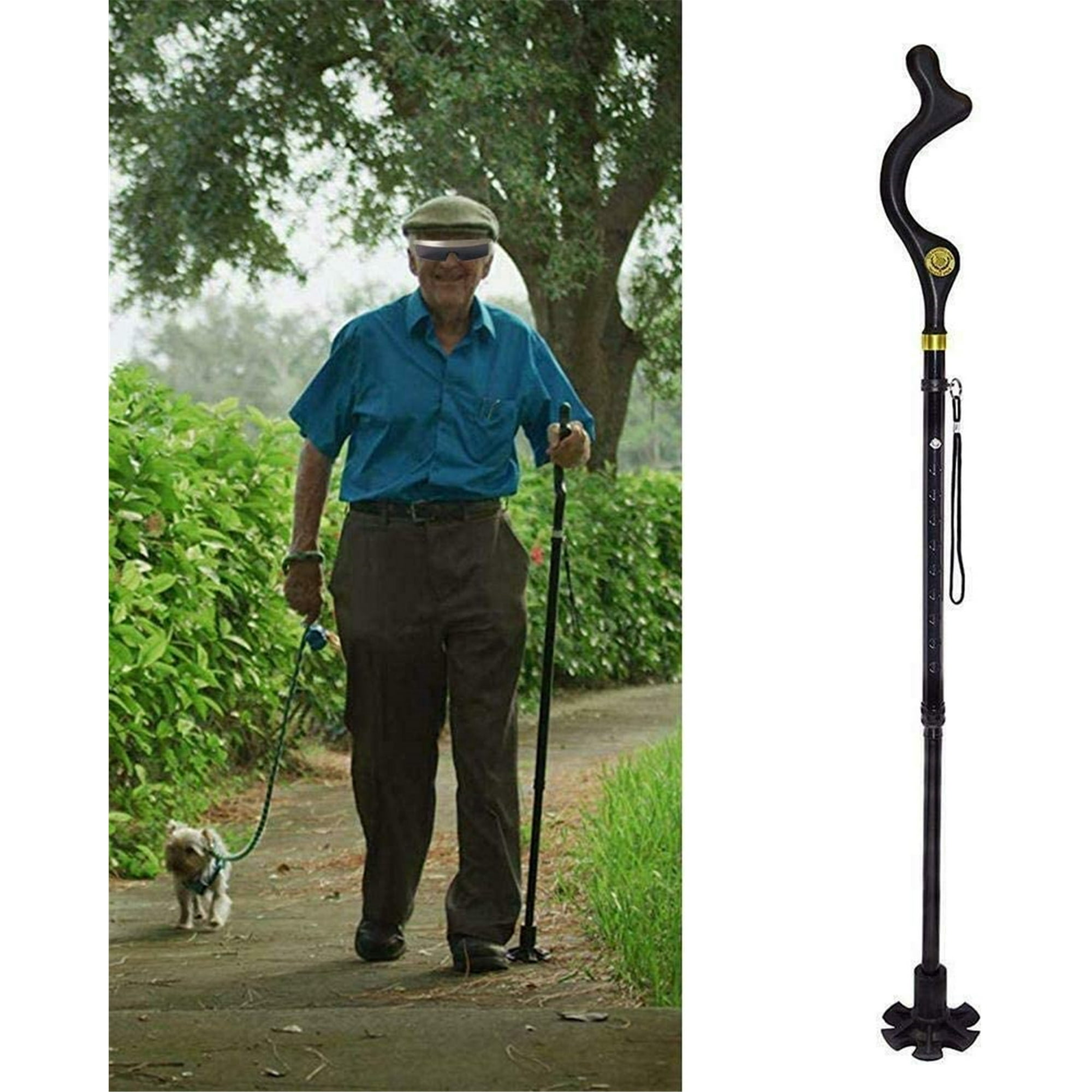 Click here for Eyiiye Folding Walking Stick Adjustable Height Lev... prices