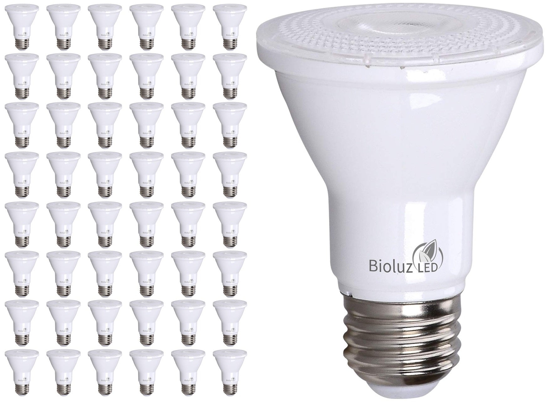 48 Pack PAR20 LED Bulb 75W Replacement 90 CRI Indoor / Outdoor Dimmable ...