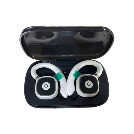 wolftale Earphone with Charging Box Rechargeable Headphone White ...