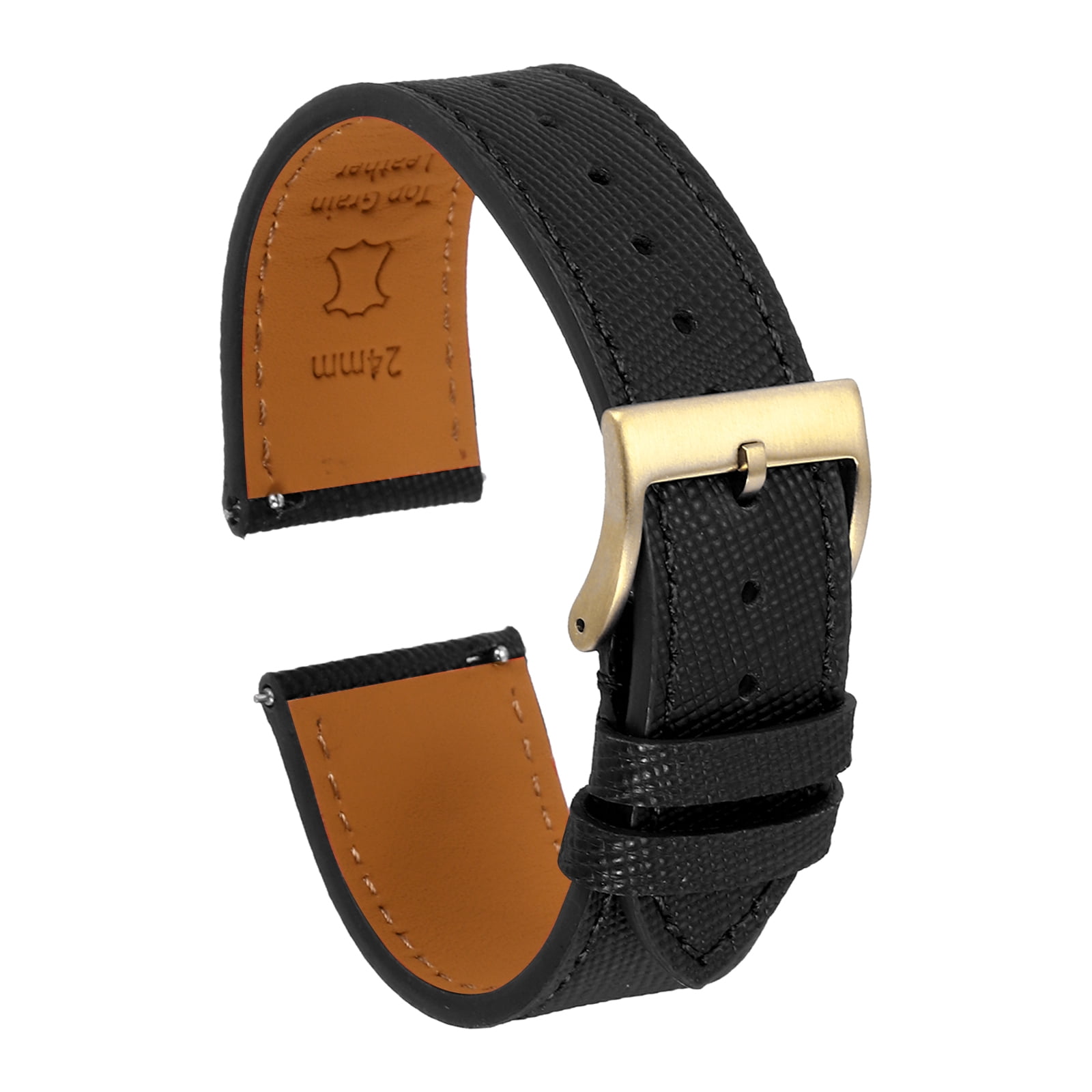 Click here for Uxcell Genuine Leather Watch Band 23mm Quick Relea... prices