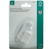 Power Gear DSL Telephone Line Filter, White- 76246 - Walmart.com