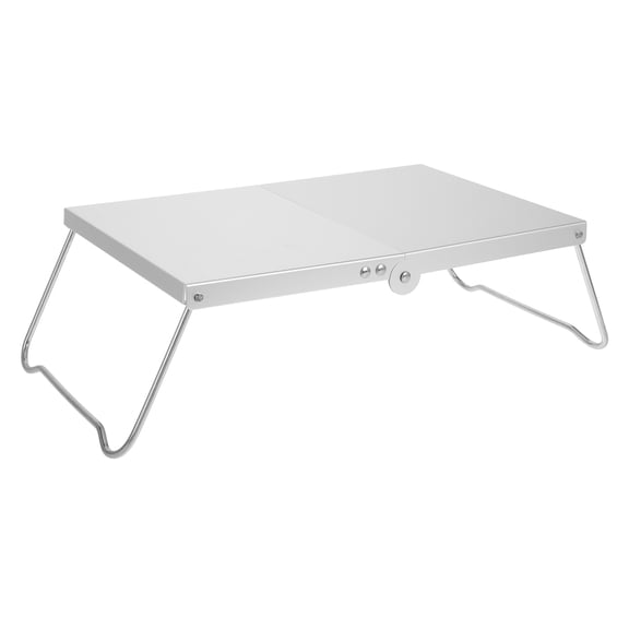 Camp Table-Outdoor Folding Table with 2 Cupholders and Carrying Bag-For ...