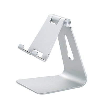 SHAR A Z4A silver mobile phone stand (small), 65×71×85mm multi-angle ...