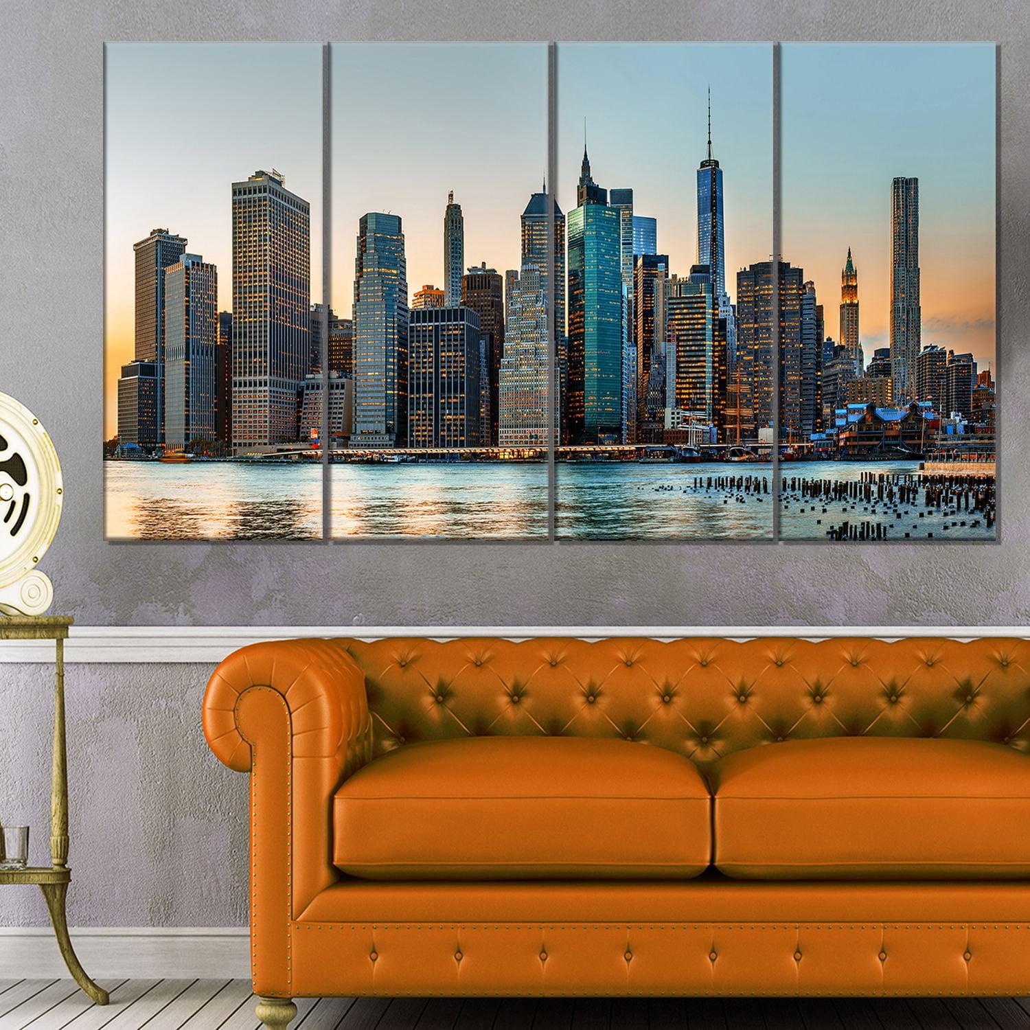 Click here for Designart Design Art New York City Skyline Photogr... prices