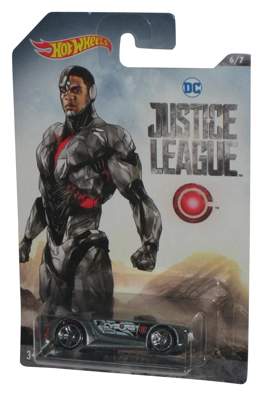 DC Justice League Hot Wheels (2017) Cyborg Quick N' Sik Toy Car 6/7 ...