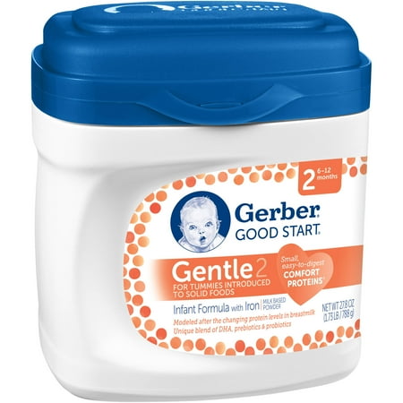 Gerber Good Start Gentle Powder Infant Formula, Stage 2, 27.8 oz ...