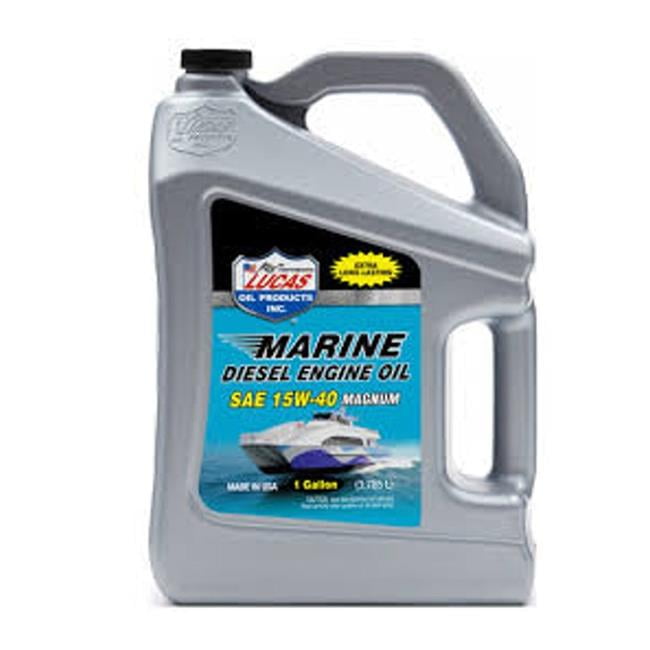 Lucas Oil 10992 SAE 15W-40 CJ-4 Oi Semi-Synthetic Racing Engine Oils ...