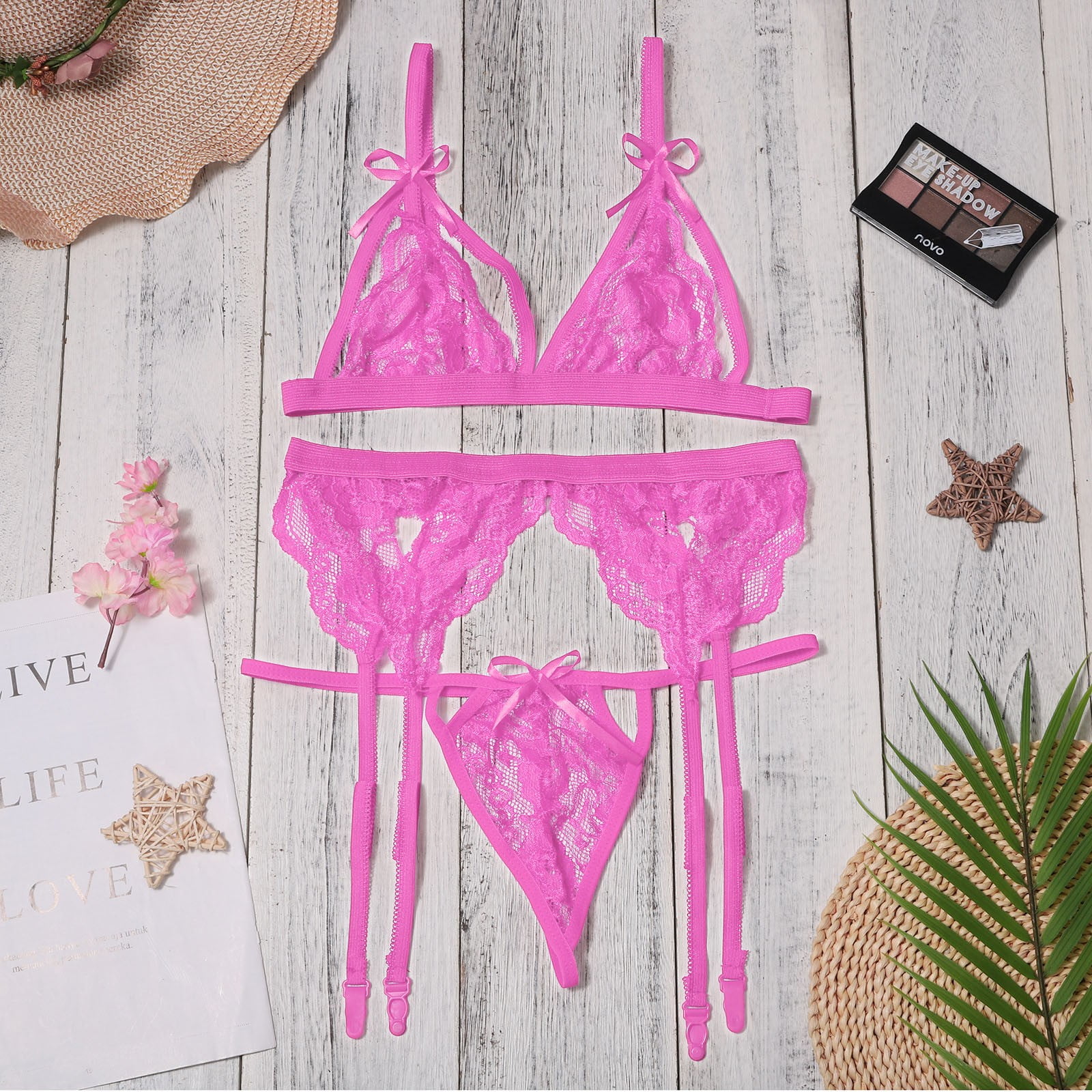Click here for Zjloe7sa Womens Lingerie Set Ladies Lingerie Lace... prices