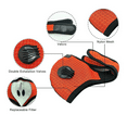 Performance Sports Face Mask with Activated Carbon Filter and Breathing ...