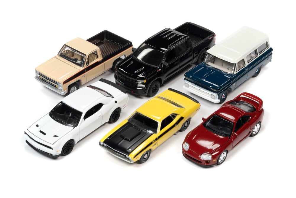 Auto World 2021 Release 5 Set B Diecast Car Set - Box of 6 assorted 1/ ...