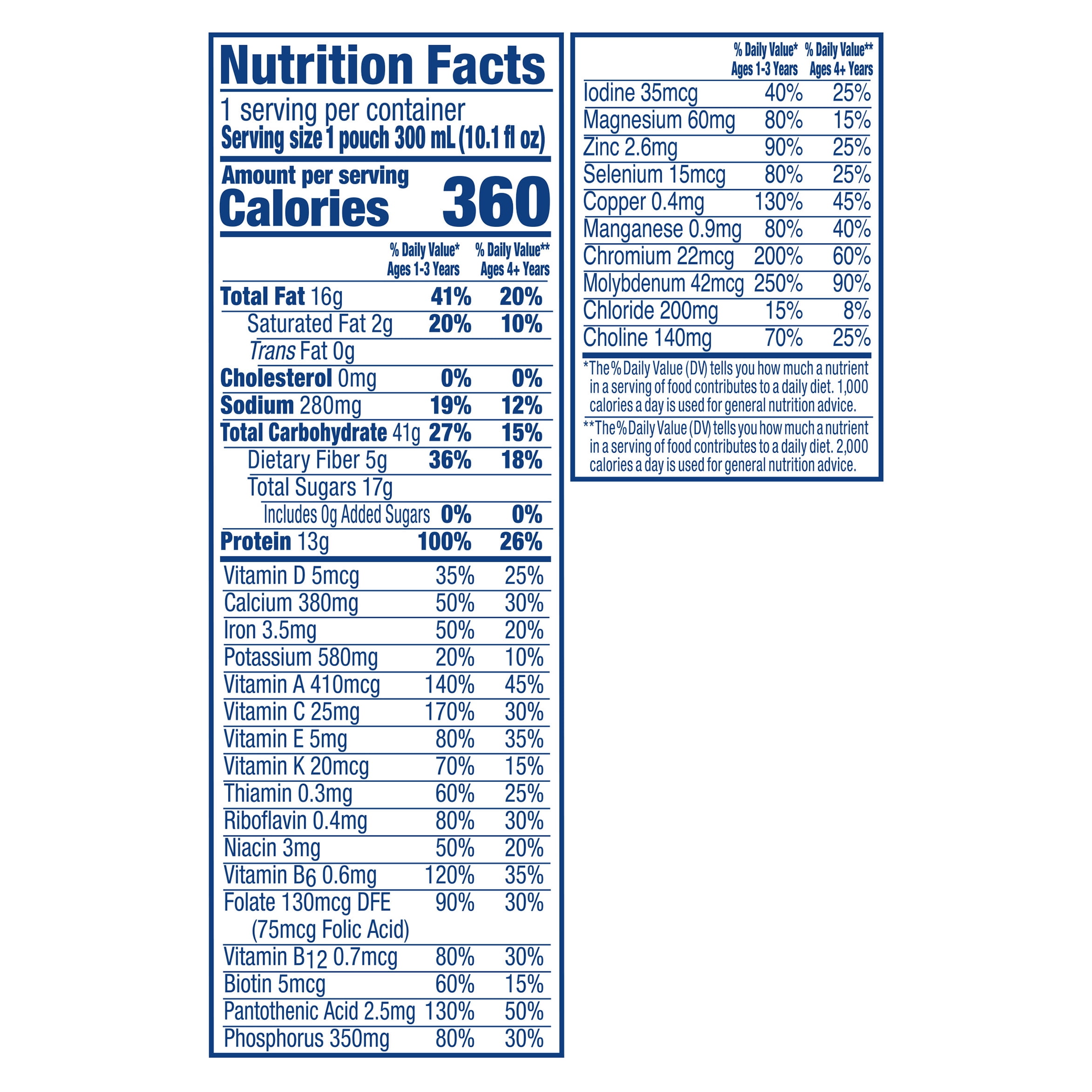 Nestle Compleat Pediatric Organic Blends Plant-Based Blenderized ...