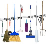 Rubbermaid Universal Metallic FastTrack Hanging Garage Hook Organizers ...