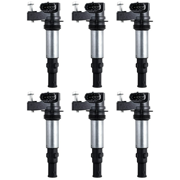 Set of 6 Ignition Coils Compatible with 2005-2008 Buick Allure 3.6L V6 ...