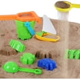 Gold Toy Double Sand Wheel Beach Toy Set for Kids with Bucket, Shovels ...