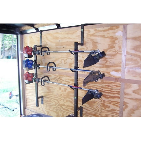 3 Place Locking Trimmer Rack for Enclosed Trailers by Pack'em Racks ...