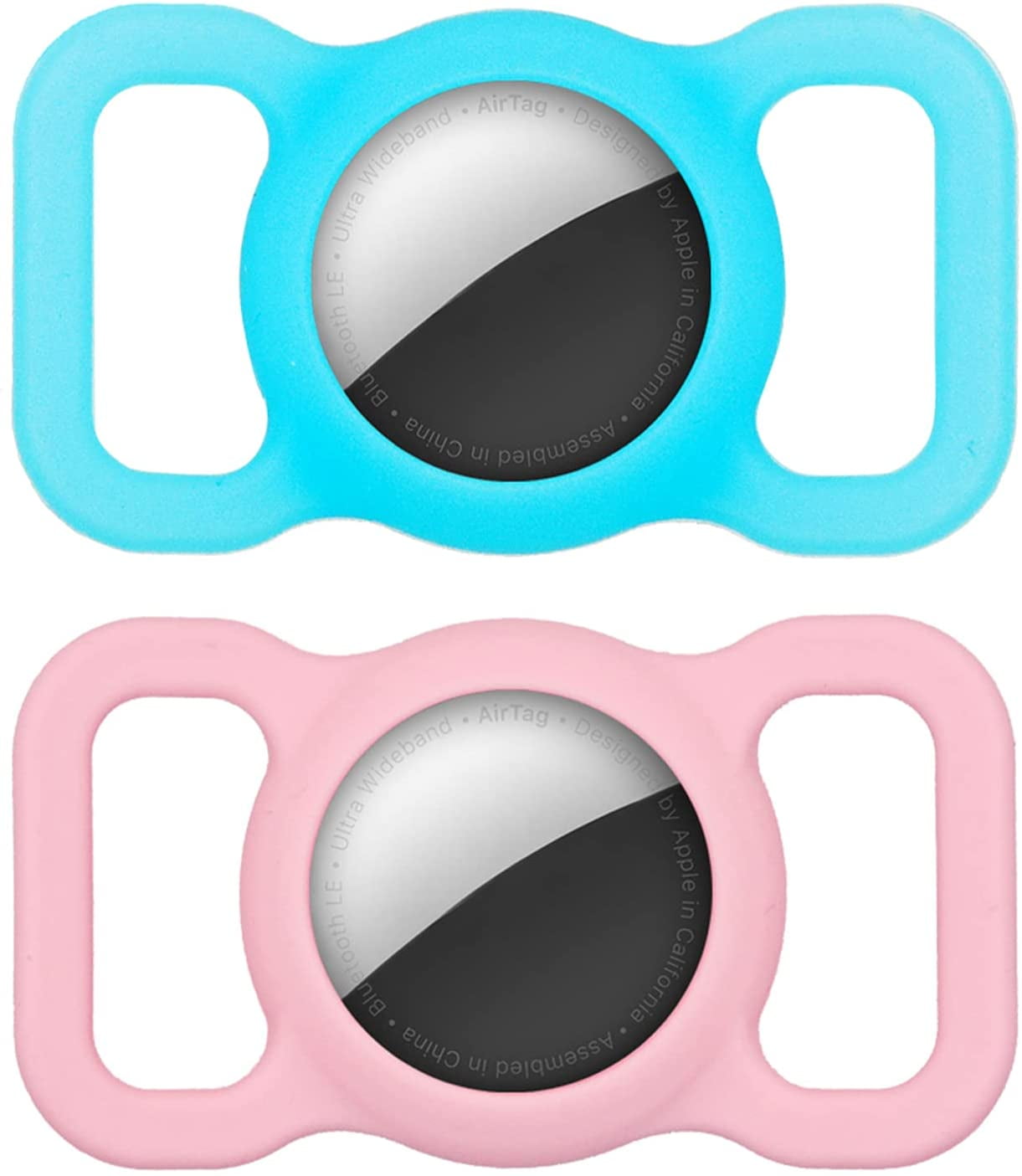 Air Tag Case Compatible with Apple Airtag Case 2 Pack, Airtag Dog ...