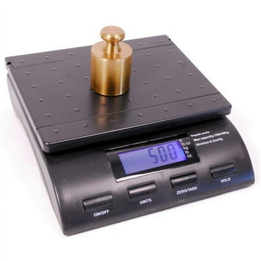 Accuteck ShipPro 110lbs x 0.1 oz. Digital Shipping Postal Scale, Black ...