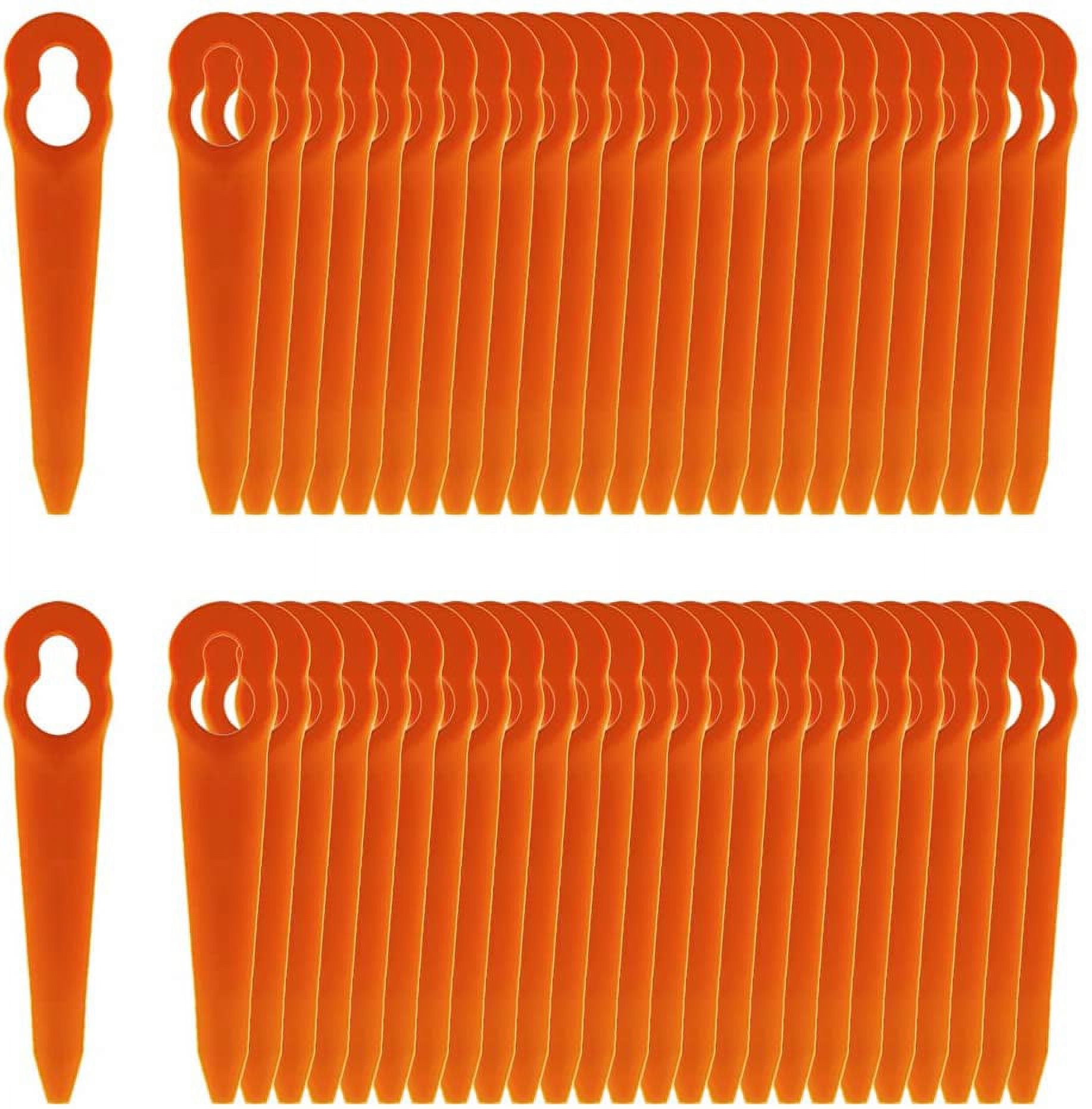 100 cuchillas de plástico CHAO para desbrozadora STIHL Polycut 2-2 ...