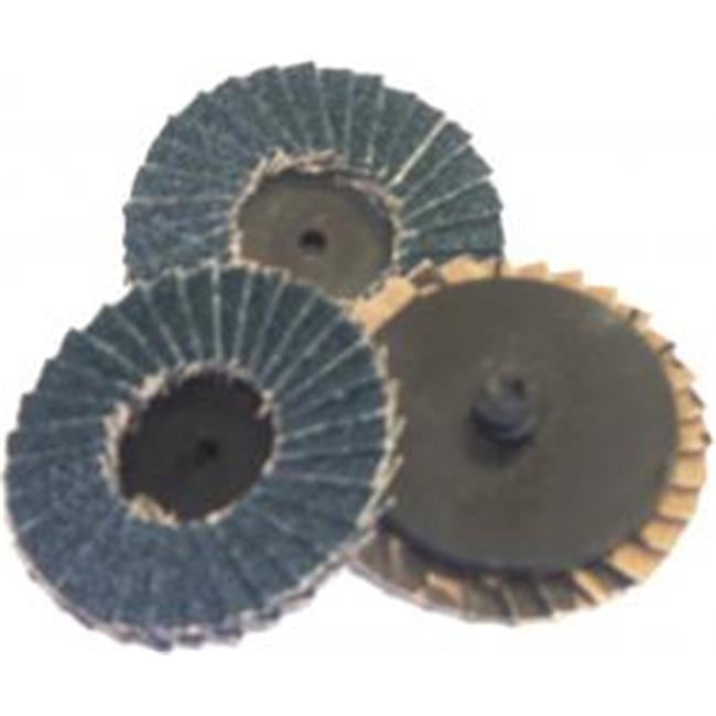 Gemtex Abrasives GT22530305 Mini Flap D Z 3 in. Type R 040G Dsc - Pack ...