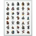 35pcs-50pcs Chivalrous Stickers Medieval Knight Stickers Fantasy ...