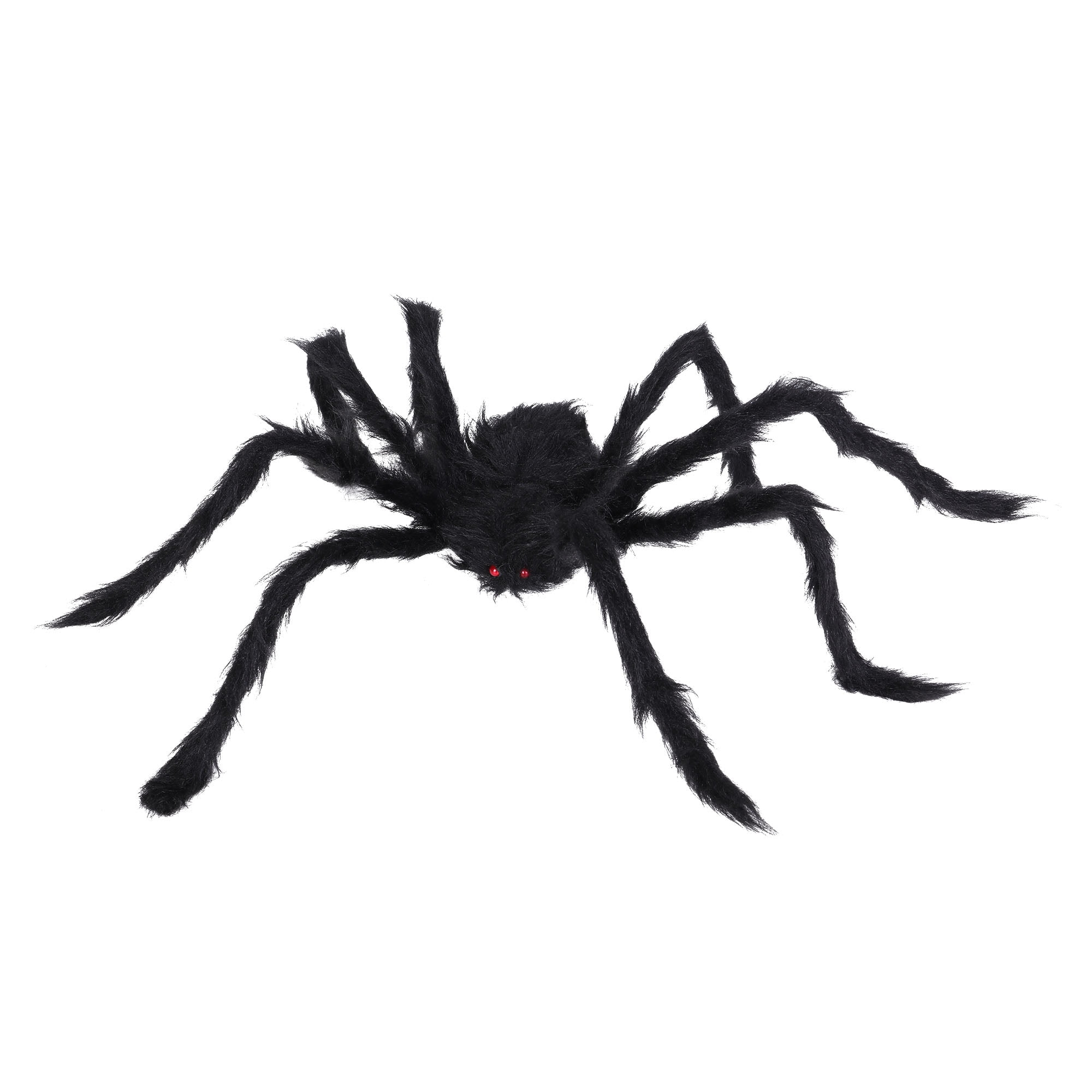 SHCKE Large Fake Scary Hairy Spider 50cm/75cm/90cm Halloween Huge Plush ...