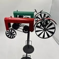 Garden Stake,Farm Tractor,Turning Wheels, Vintage ,Tractor Wind Spinner ...