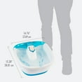 Homedics Bubble Mate Heated Foot Spa Bubble Foot Massager with Raised ...