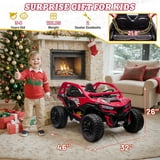 24V 10AH 2 Seater Power-Wheels with Remote Control, Cuoote Ride On Car ...