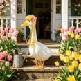 SHENGXINY Porch Goose Outfit Twin Tail Wigs for Porch Geese Comical ...