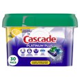 Cascade Platinum Plus Dishwasher Pods, Dish Detergent ActionPacs, Clean ...