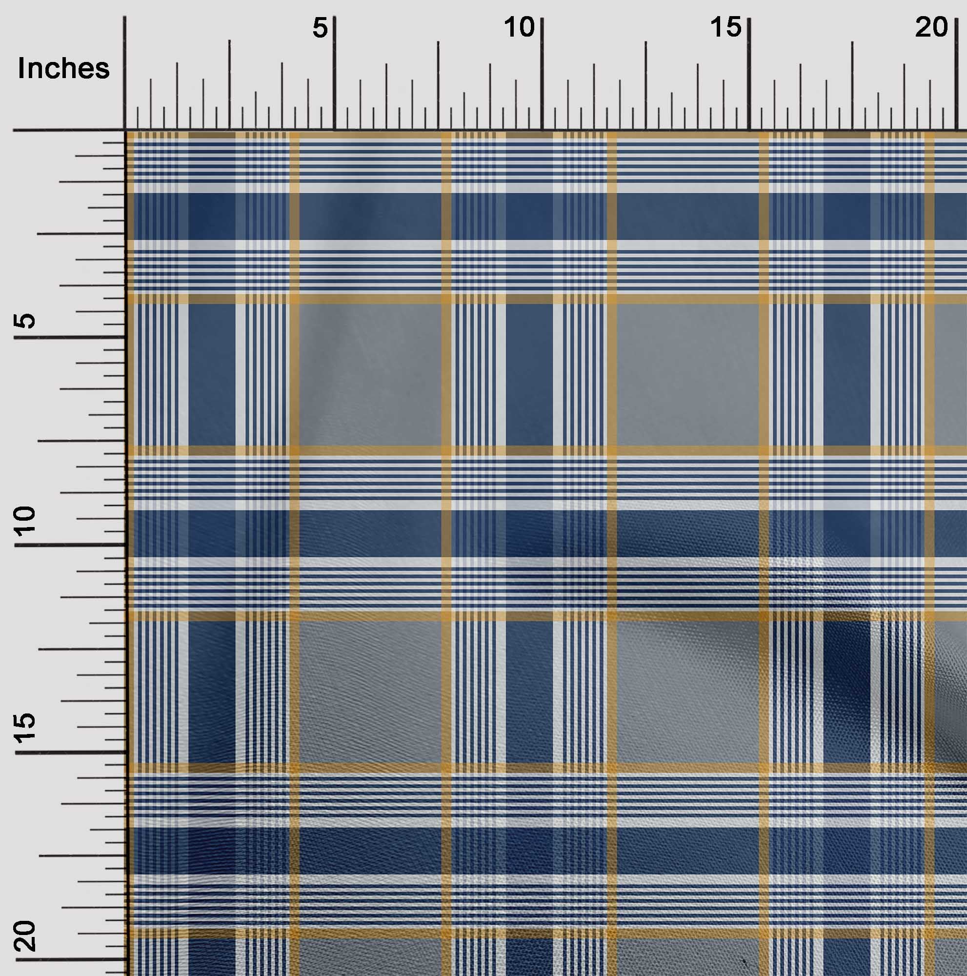 oneOone Viscose Jersey Fabric Madras Check Print Fabric By Yard 60 Inch ...