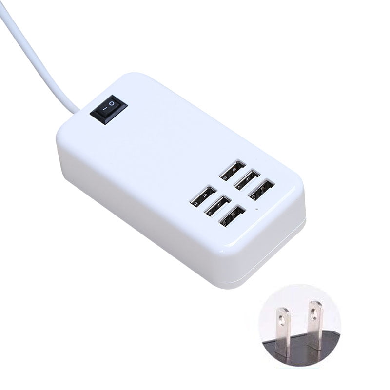 ALLOMN Portable Socket Wall Outlet Dock Charger Extension Power Adapter ...