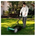 Lawn Mower, 14 Inch Push Reel Lawn Mower with 5 Steel Blades ...