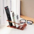 Selrti Remote Control Storage Rack with 4 Slots Heavy Duty Plastic Anti ...