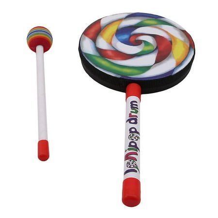 Surrme Carl Percussion Instrument 6 Inch Lollipop Drums Music Teaching ...