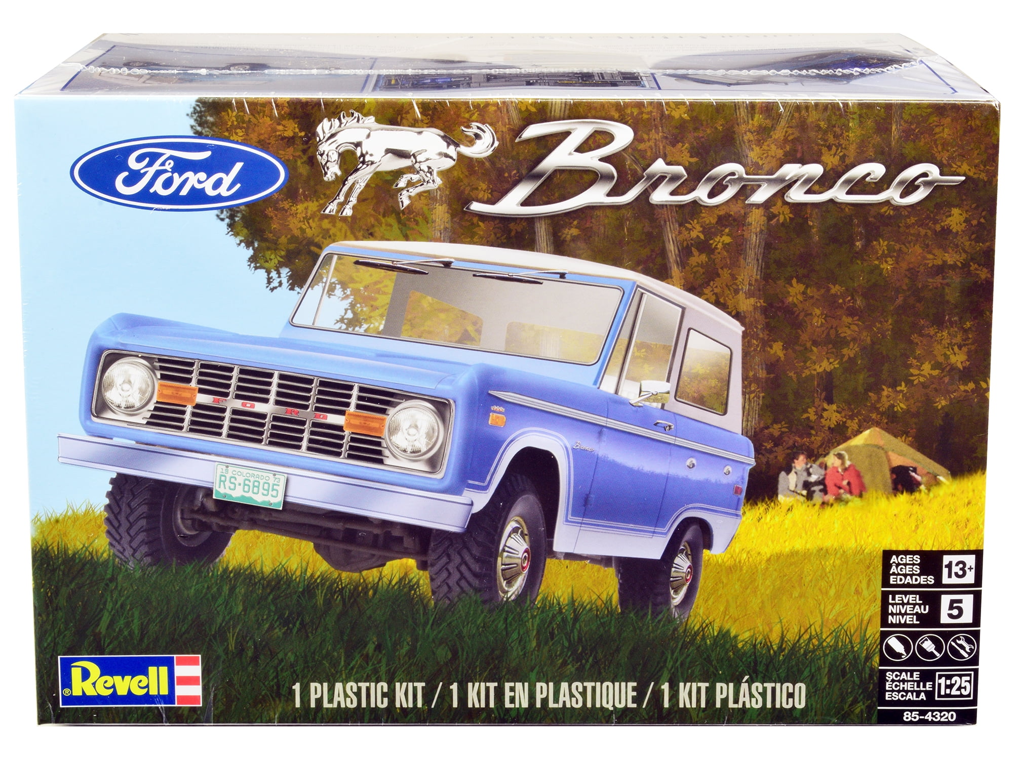 Level 5 Model Kit Ford Bronco 1/25 Scale Model by Revell - Walmart.com