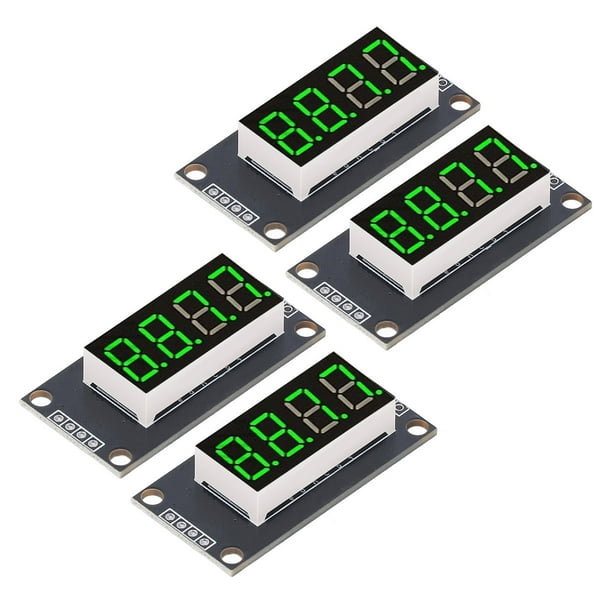 Digital Tube Display Module,4 Sets Digital Tube Digit Display Board ...